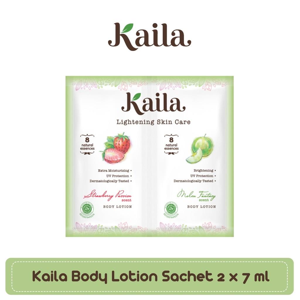 Jual Kaila Body Lotion Sachet 2x7ML | Shopee Indonesia