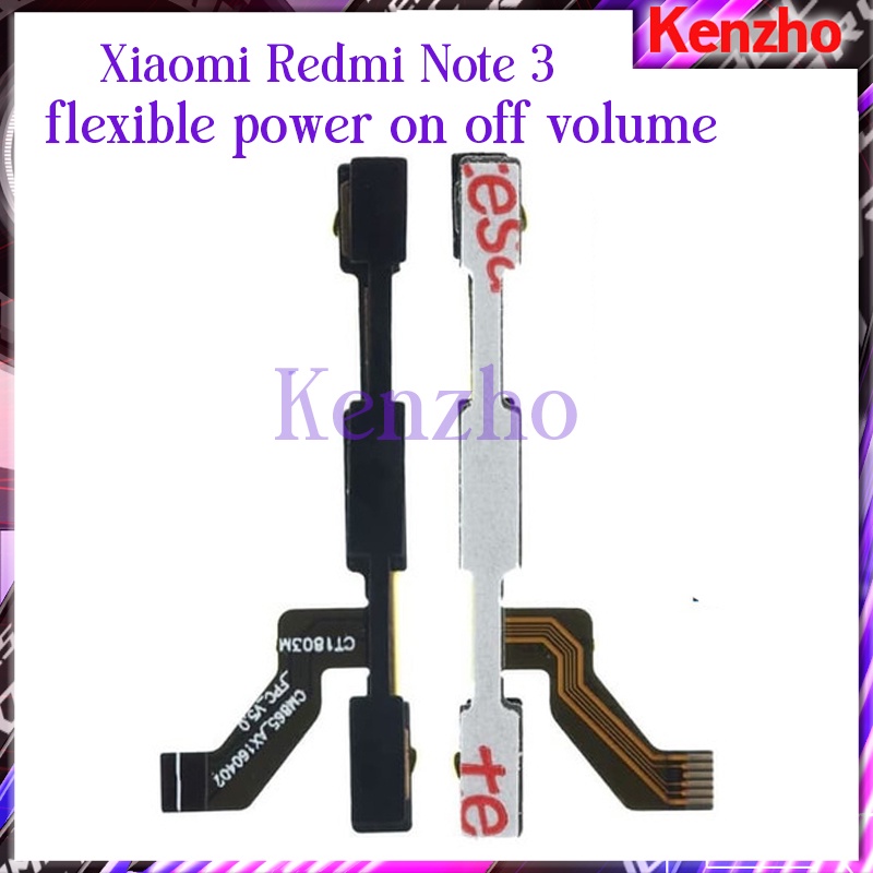 Jual Xiaomi redmi note 3 flexible power on off tombol volume | Shopee ...