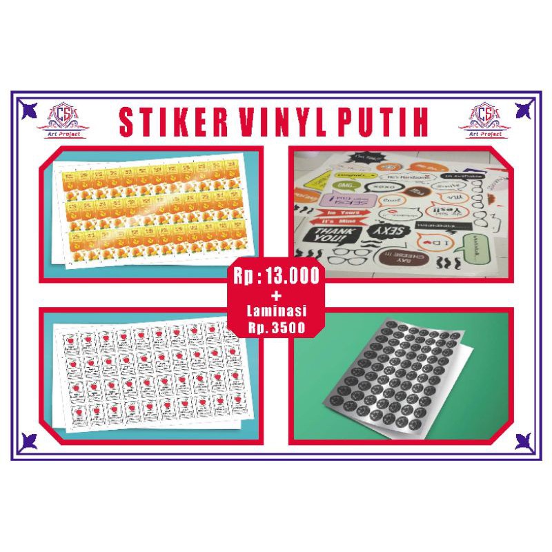 Jual Stiker Vinyl Putih | Shopee Indonesia