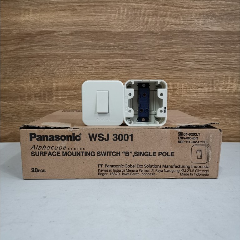Jual Panasonic Saklar Engkel B Outbow 1 Device (WSJ3001) | Shopee Indonesia