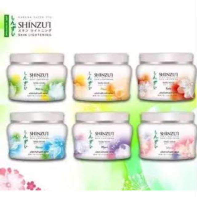 Jual Body scrub shinzu'i ukuran kecil 110gram / lulur shinzui | Shopee ...