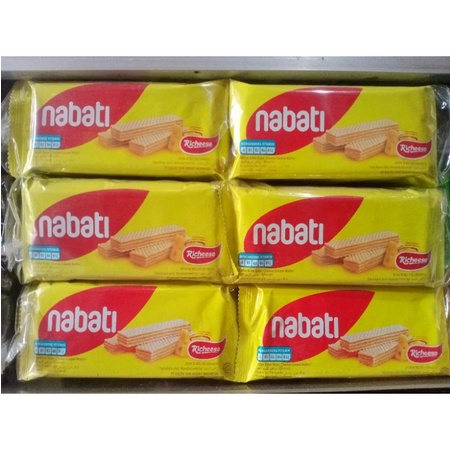 Jual Wafer Krim Nabati Renceng Richeese | Pink Lava | Richoco 20 bks ...