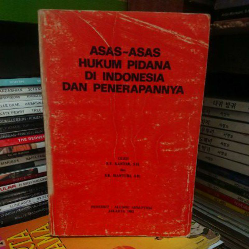 Jual ASAS - ASAS HUKUM PIDANA DI INDONESIA DAN PENERAPANNYA | Shopee Indonesia