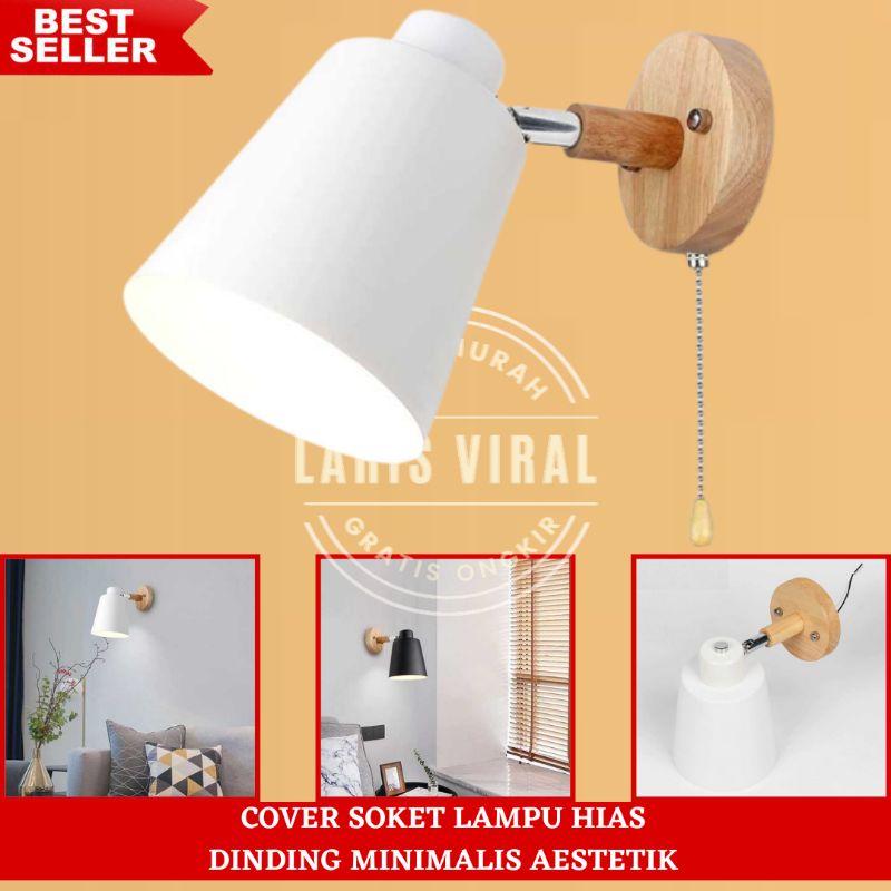 Jual Cover Lampu Hias Dinding Living Room Minimalis | Socket Lampu Hias ...