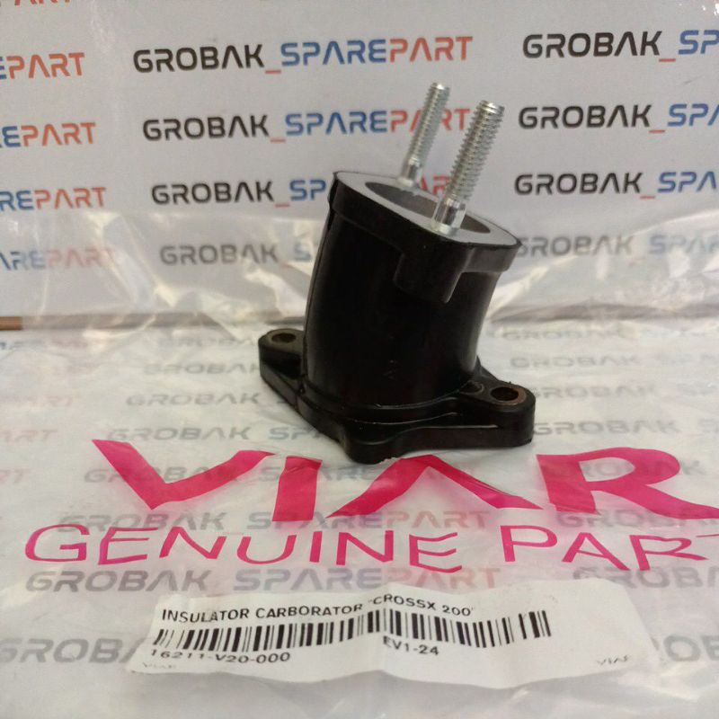 Jual Intake Pipe, Insulator Carburator (Manipol, PZ30) Trail Viar Cross X 200 SE.GT, Original ...