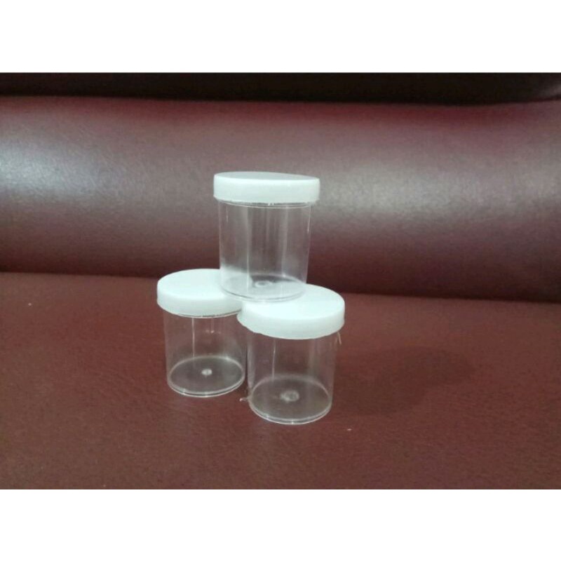 Jual ISI 50 PCS pot urin 20 cc / pot salep 20 cc / pot slime 20 cc ...