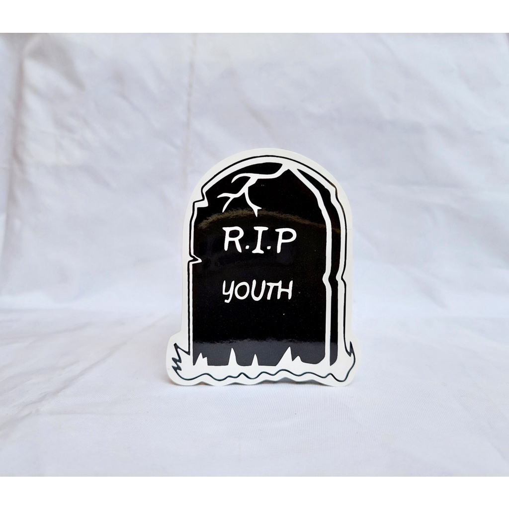 Jual STIKER sticker vinyl RIP LOGO BRAND AESTHETIC HP LAPTOP MOTOR ...