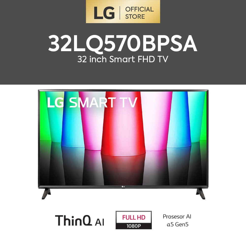 Jual LG LQ57 32 Inch Smart TV - 32LQ570BPSA (2022 Model) [TV SHOW ...