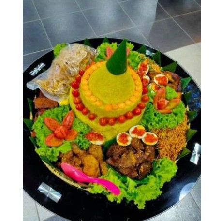 Jual Nasi Tumpeng Jumbo 650rb komplit | Shopee Indonesia