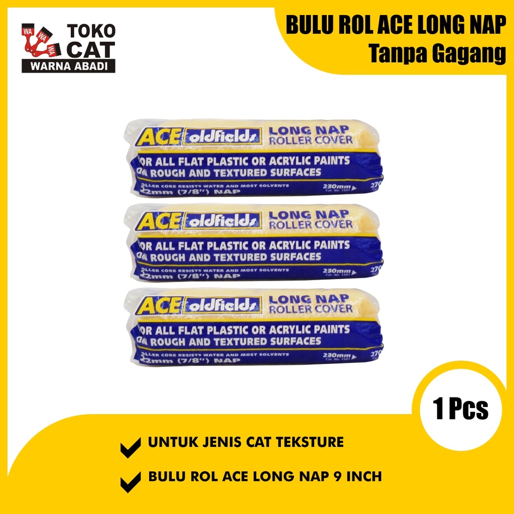 Jual Bulu / Cover Rol Ace Long Nap ( Tanpa Gagang ) | Shopee Indonesia