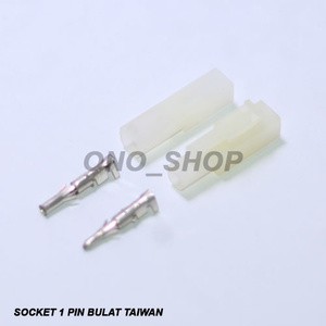 Jual Socket 1 Pin Bulat Taiwan | Shopee Indonesia