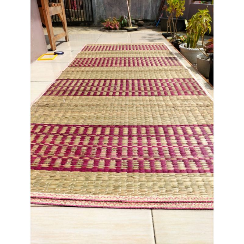 Jual Tikar lipat mendong ukuran 170x200cm asli tikat tenun tradisional ...