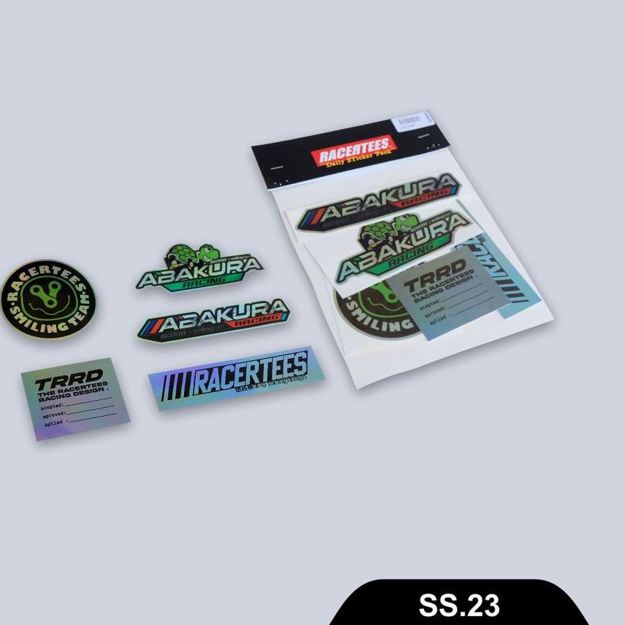 Jual Harga Baru RACERTEES Sticker Bengkel Racing Abakura/Ditrajaya ...