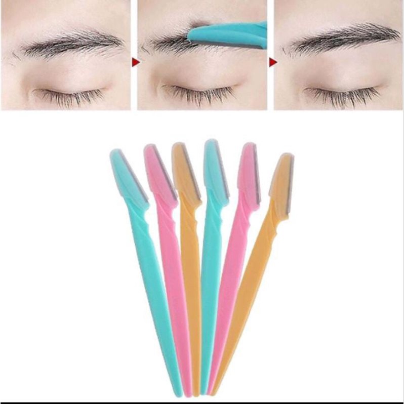 Jual Pisau Cukur Alis / Cukuran Alis Cambang Serbaguna / Eyebrow Razor ...