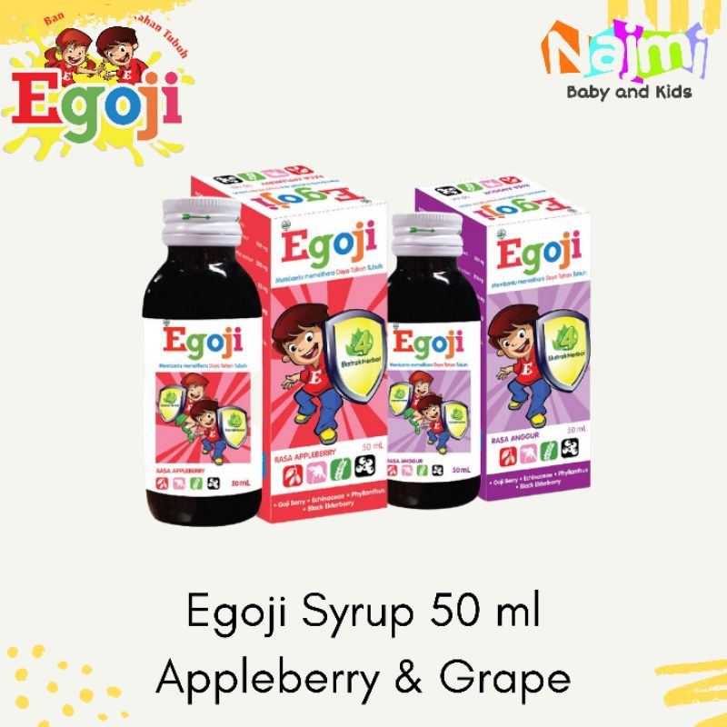 Jual Egoji Syrup Multivitamin Anak Imunomodulator 50ml 50 ml Sirup Rasa ...