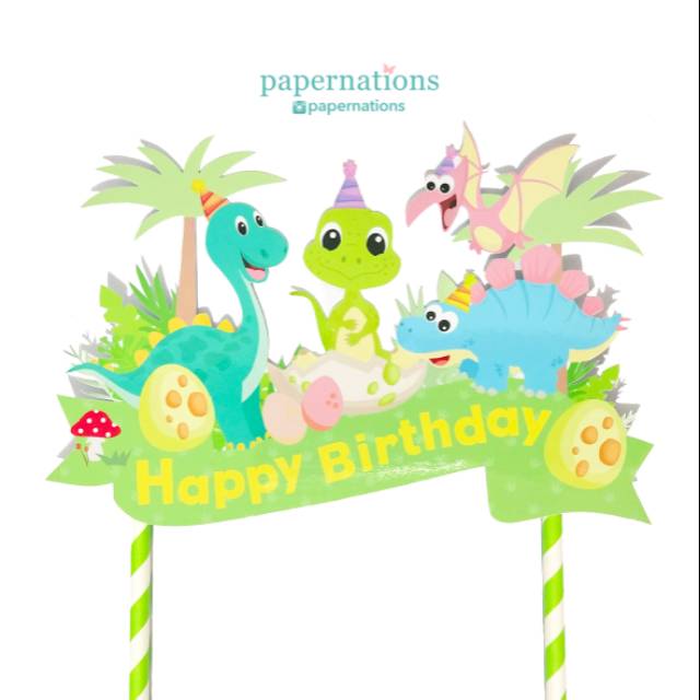 Jual Dino Cake Topper | Shopee Indonesia