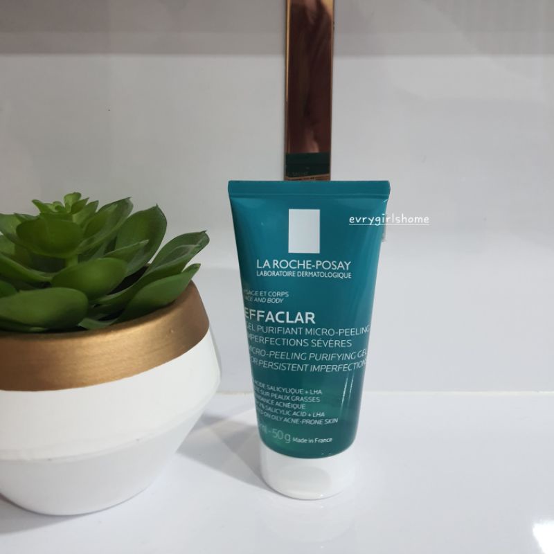 Jual la roche posay effaclar gel purifiant micro peeling 50ml | Shopee Indonesia
