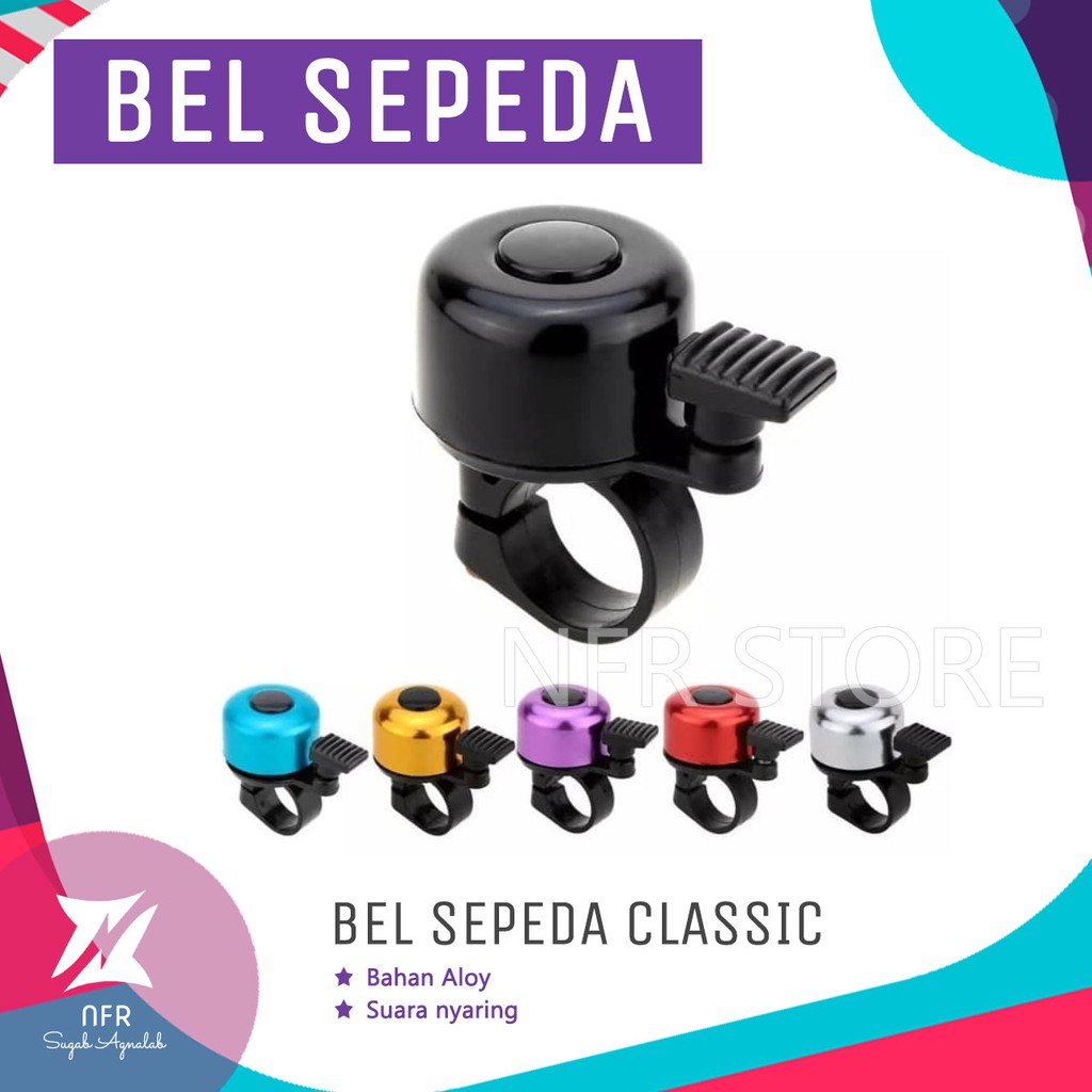 Jual Bel Sepeda Klasik Ringing Klakson Ring Bicycle Bell | Shopee Indonesia
