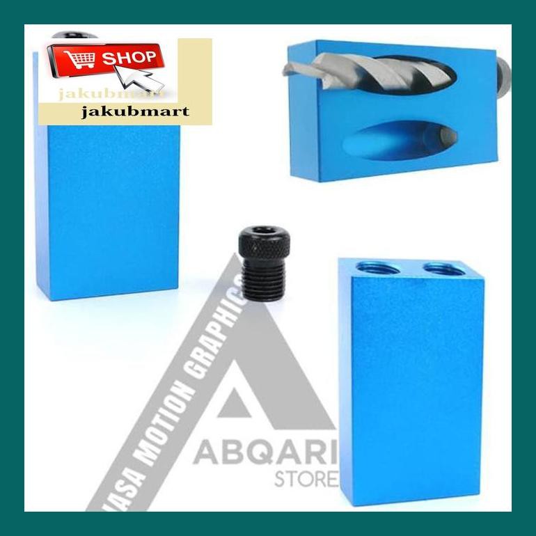 Jual Jakykub Pocket Hole Jig / Drill Guide / Panduan Mata Bor Arrubgan ...