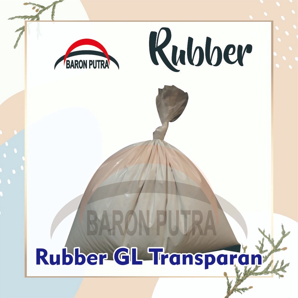 Jual RUBBER GL TRANSPARAN 38 PASTA SABLON | Shopee Indonesia