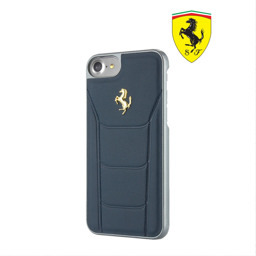 Jual Ferrari Gold Debossed Leather Case - Casing iPhone SE (2020 ...