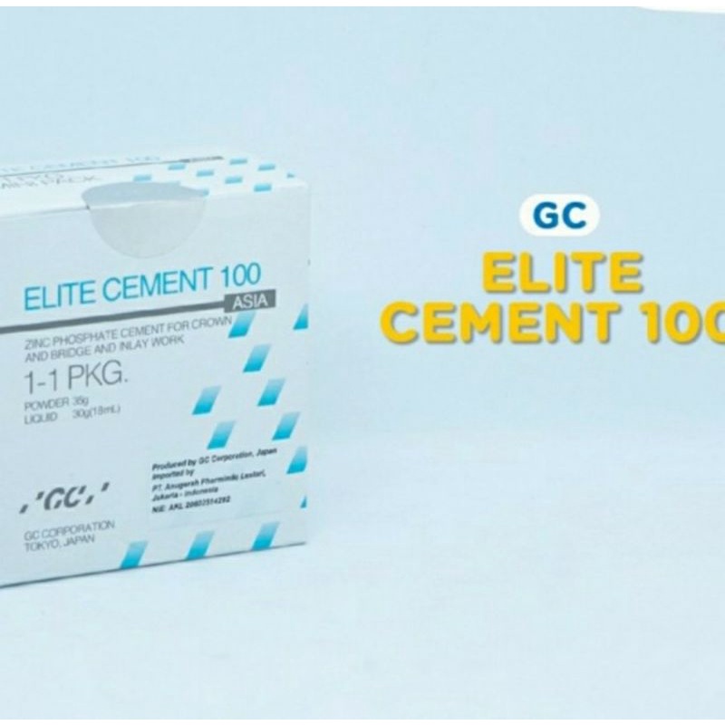 Jual elite cement GC fuji dental zinc phospate | Shopee Indonesia