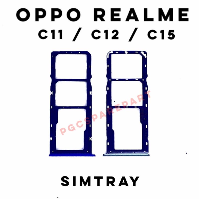 Jual Original Simtray Realme C11 - C12 - C15 - Tempat Simcard Simlock ...