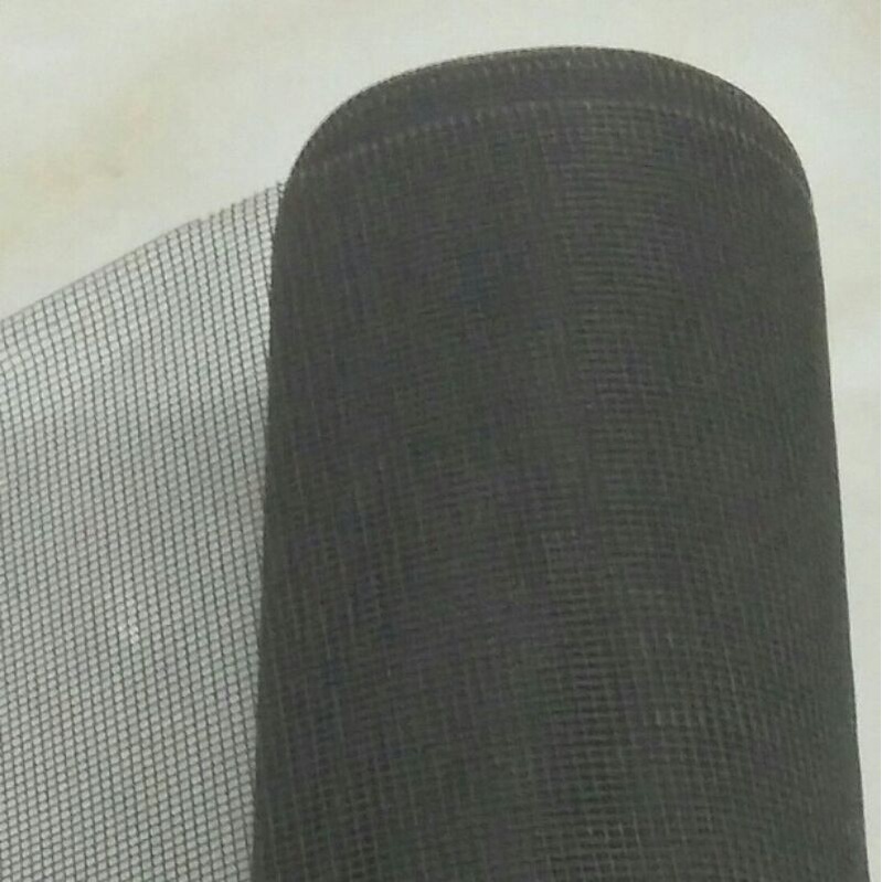 Jual Kain kasa nyamuk plastik nilon/ nylon hitam , kawat nyamuk plastik ...