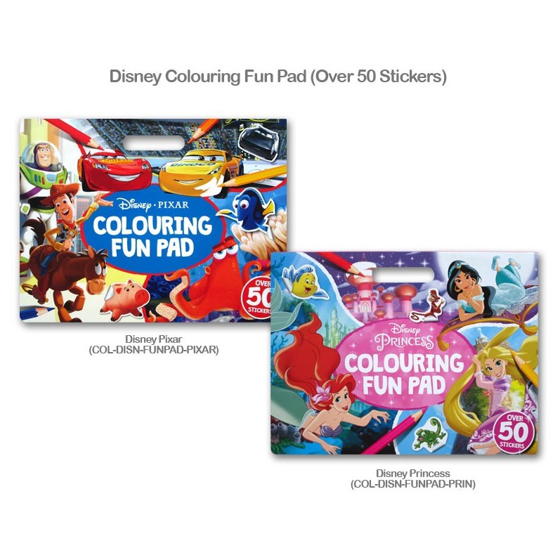 Jual Colouring Fun Pad (Over 50 Stickers) | buku aktivitas anak ...