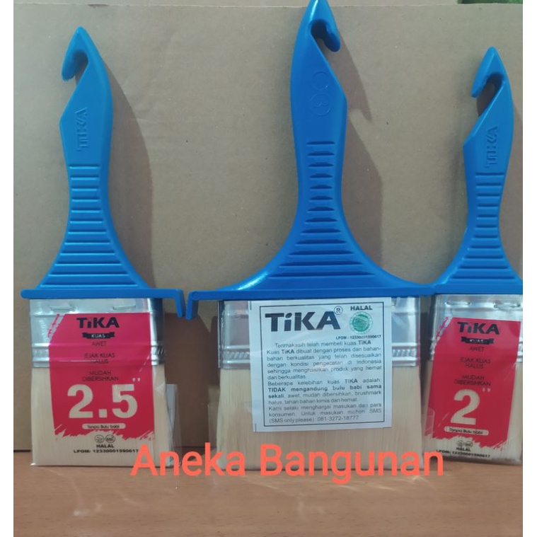 Jual Kuas HALAL Sintetis - Kuas Cat Merk INDACO / TIKA | Shopee Indonesia
