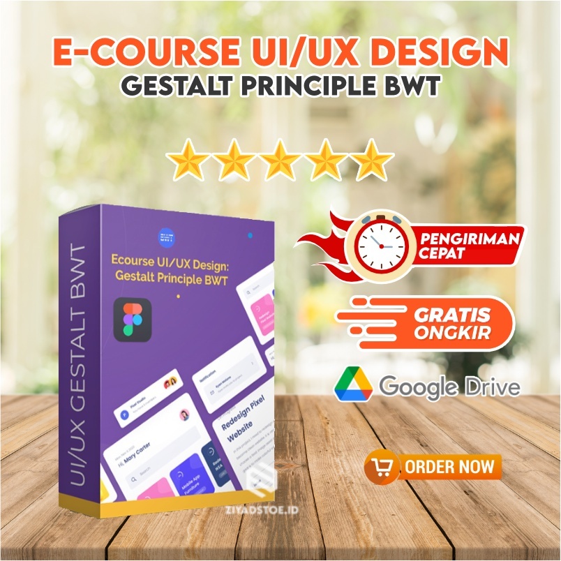 Jual Ecourse UI/UX Design: Gestalt Principle BWT | Shopee Indonesia
