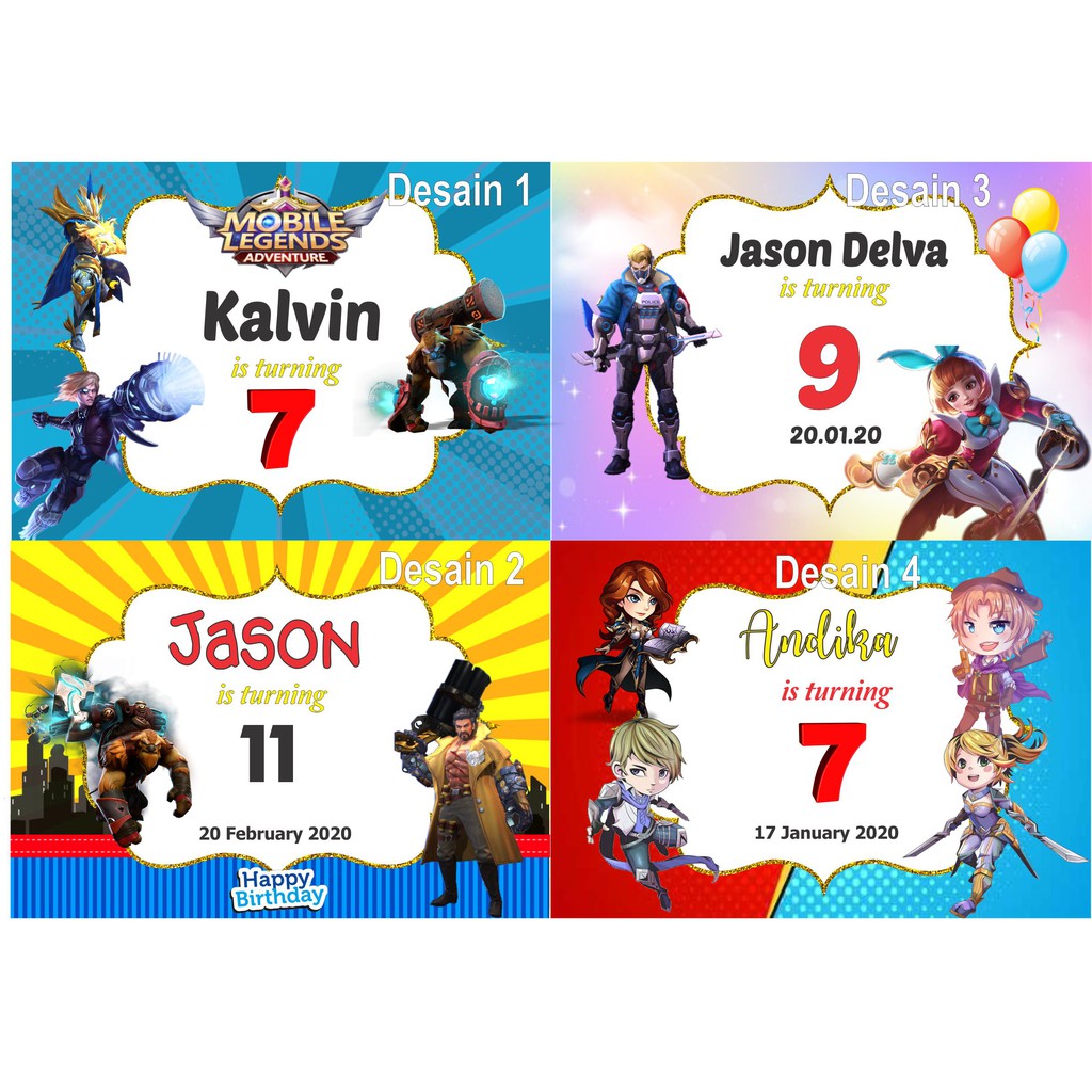 Jual STIKER LABEL GOODYBAG BENTO MOBILE LEGEND | Shopee Indonesia