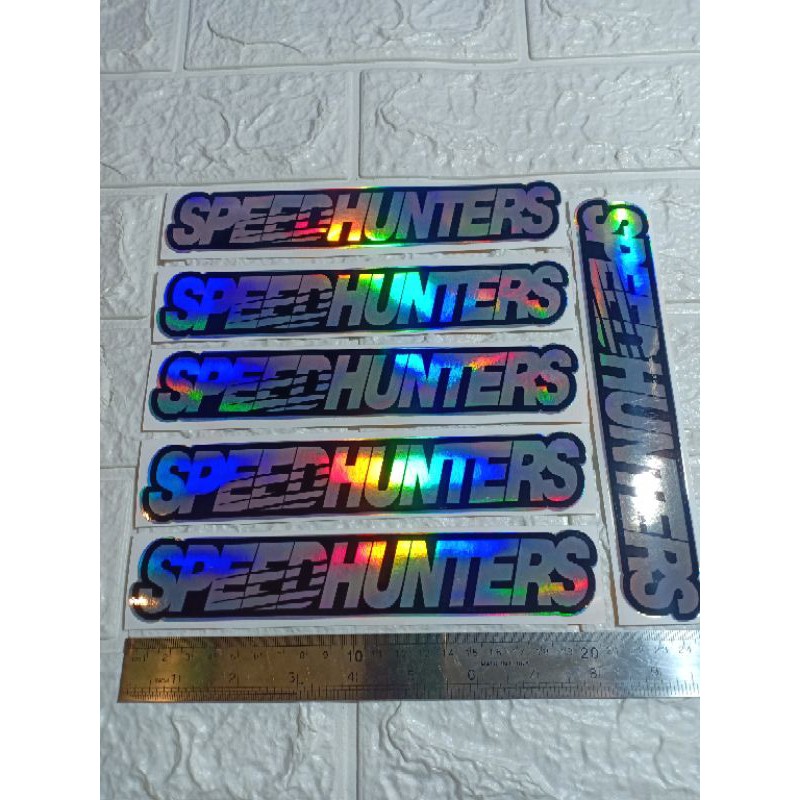 Jual Stiker speedhunters hologram 20cm harga perbiji | Shopee Indonesia