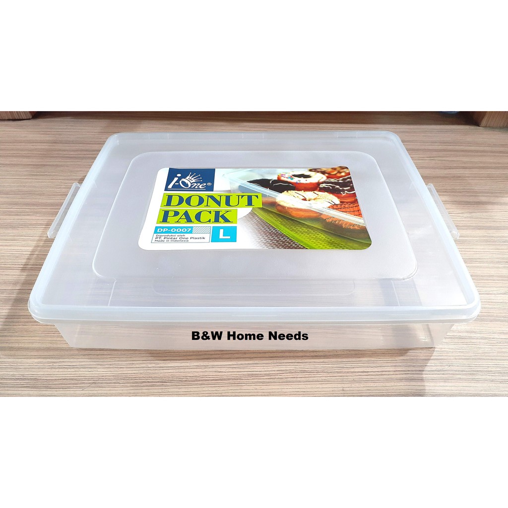 Jual Kotak Box Donat Large Besar Plastik Foodgrade (Pengiriman Sameday ...