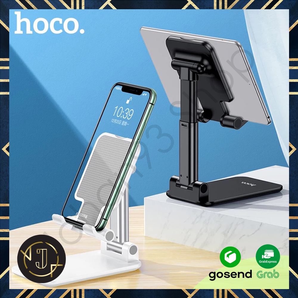 Jual HOCO Mobile Phone / Tablet Holder Metal Folding Desktop Stand ...