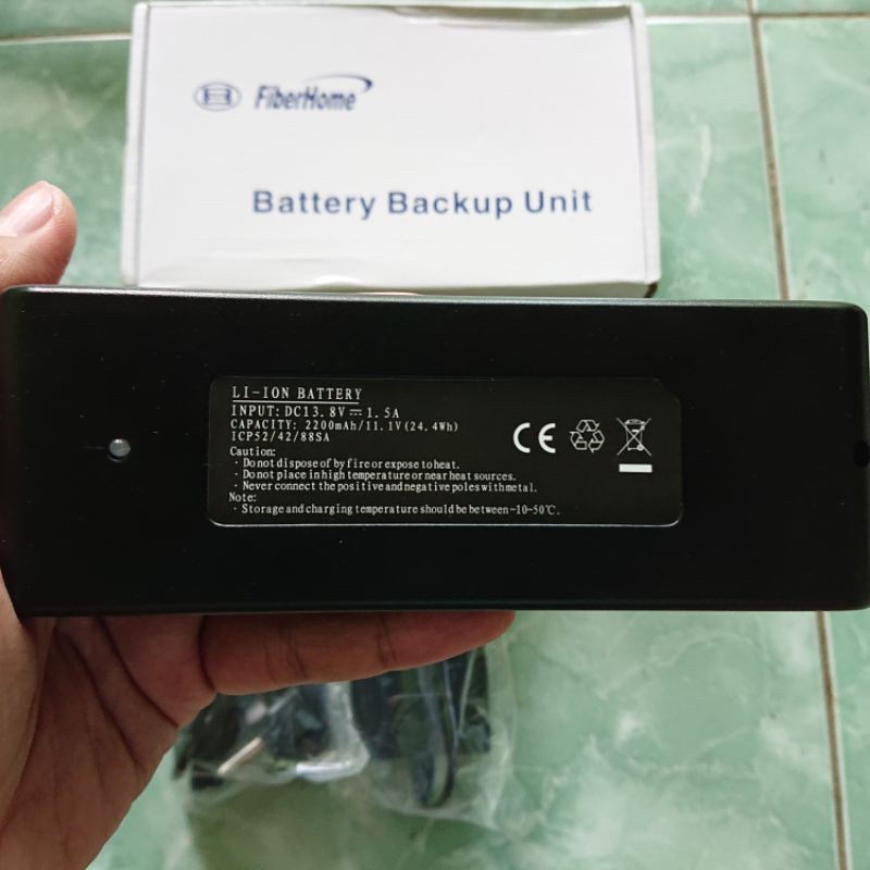 Jual Battery Backup Wifi Router Bertahan 5 - 7 Jam. Mini UPS Router ...