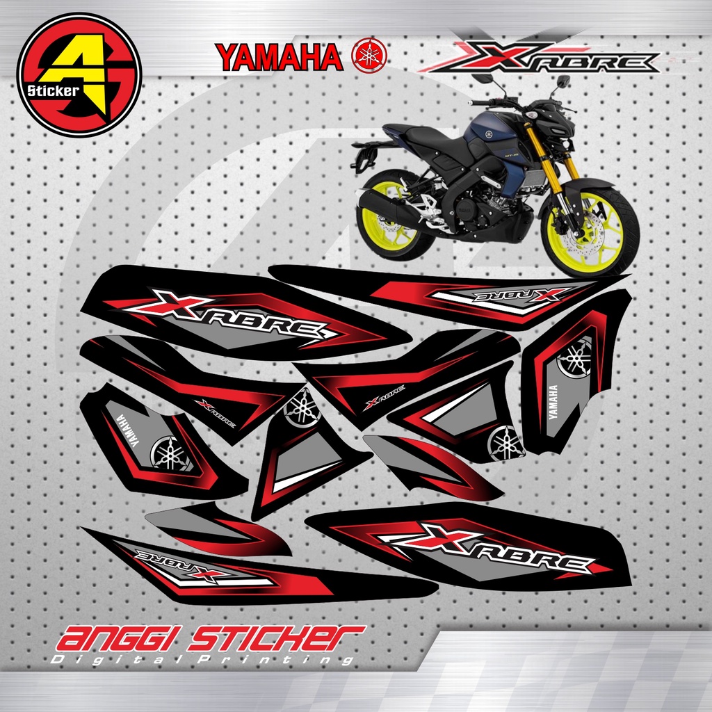 Jual STRIPING STICKER MOTOR YAMAHA XABRE / STRIPING VARIASI MOTOR ...
