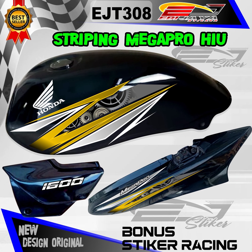 Jual VARIASI STIKER HOLOGRAM DAN NON HOLOGRAM MP HIU / STIKER STRIPING ...