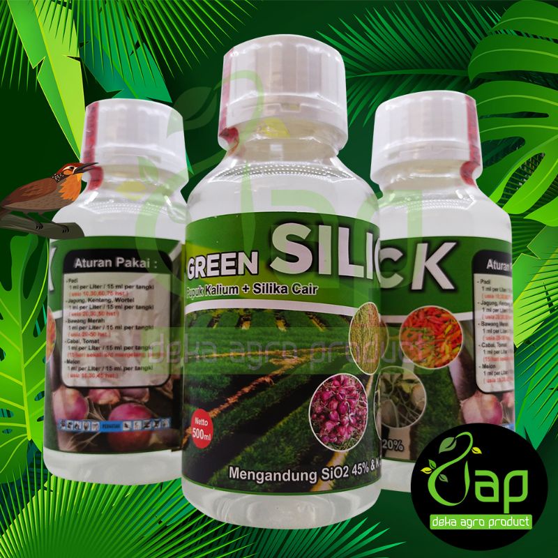 Jual PUPUK KALIUM + SILICA GREEN SILICK 500ML silika | Shopee Indonesia