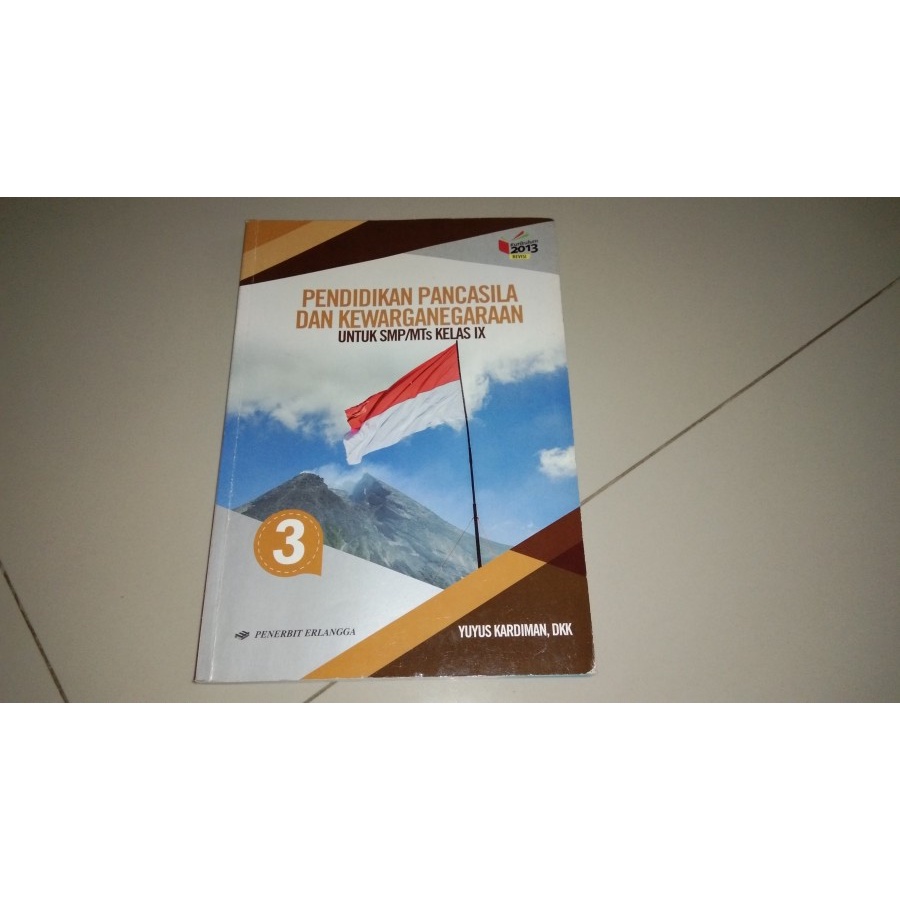 Jual buku pendidikan pancasila dan kewarganegaraan smp / mts kelas IX 9 3 smp | Shopee Indonesia
