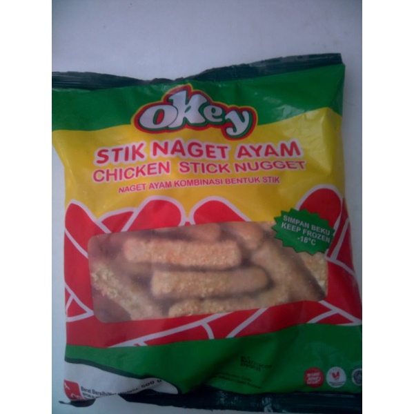 Jual Okey Stik Nugget Ayam 500gr | Shopee Indonesia