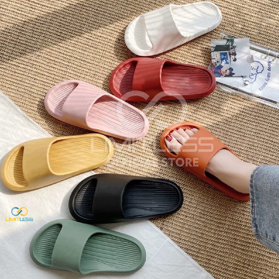 Jual Limitless - Sandal Wanita Limitless Sendal Selop Wanita Rumah Slip ...