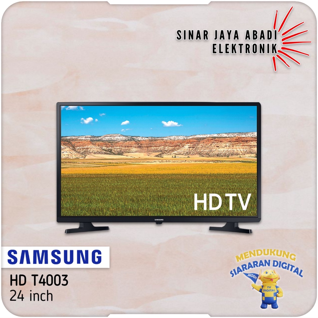 Jual Samsung UA24T4003AKXXD LED TV [24 inch] | Shopee Indonesia