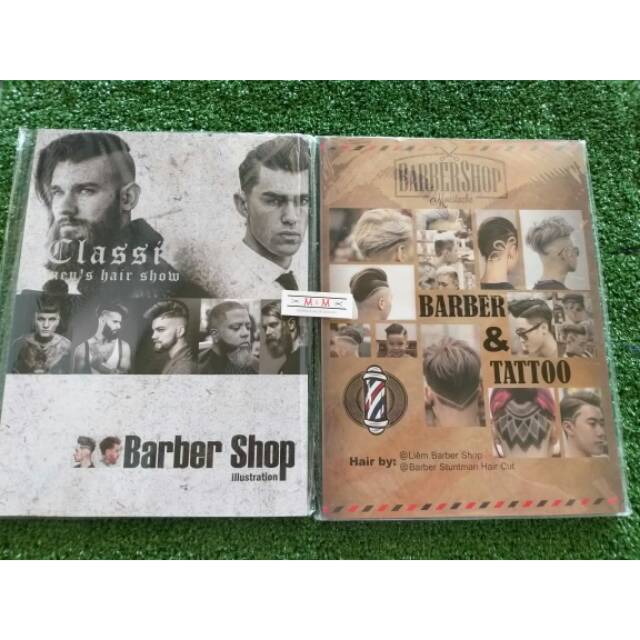 Jual Buku barbershop / katalog barbershop ready warna merah | Shopee ...