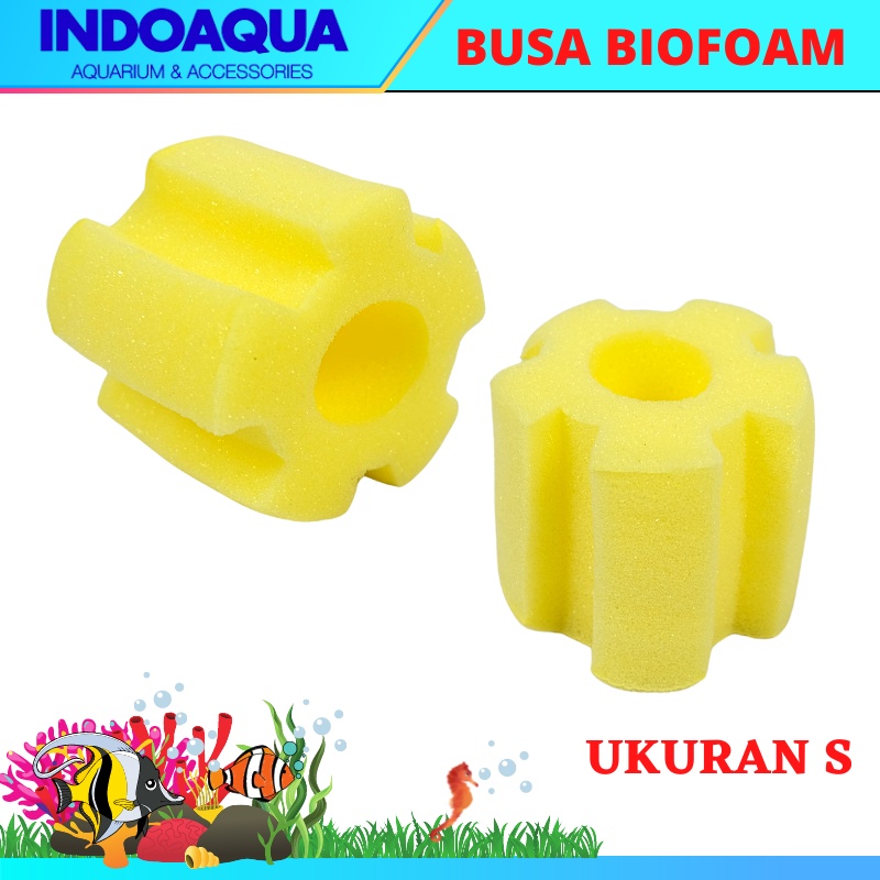 Jual Refill Busa Filter | Bio Foam S Kuning | Busa Filter Biofoam Crown ...