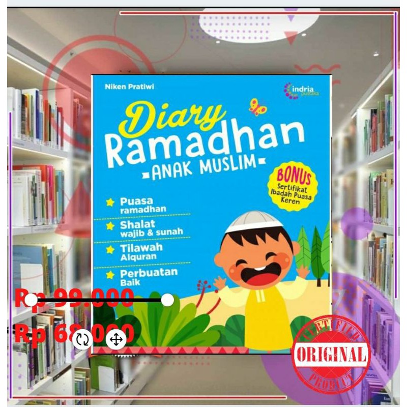 Jual DIARY RAMADHAN ANAK MUSLIM | Shopee Indonesia
