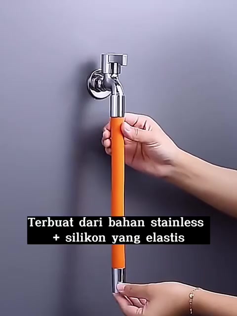 Jual Sambungan Kran Air Flexible 20cm 30Cm/ Faucet Extender Universal ...