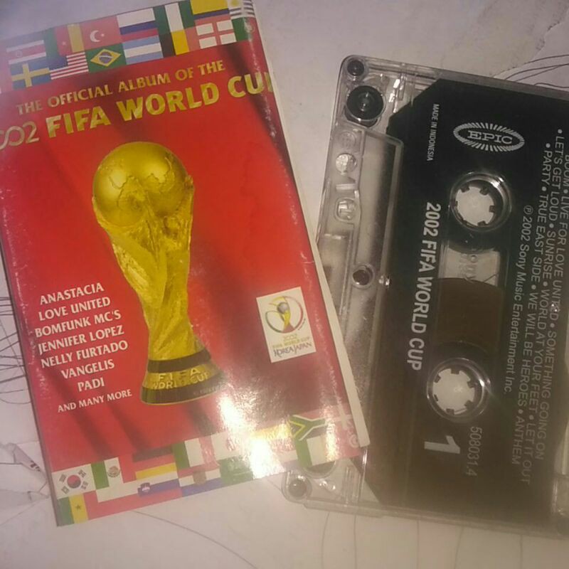 Jual Kaset pita The Official Album of The 2002 Fifa World Cup. | Shopee ...