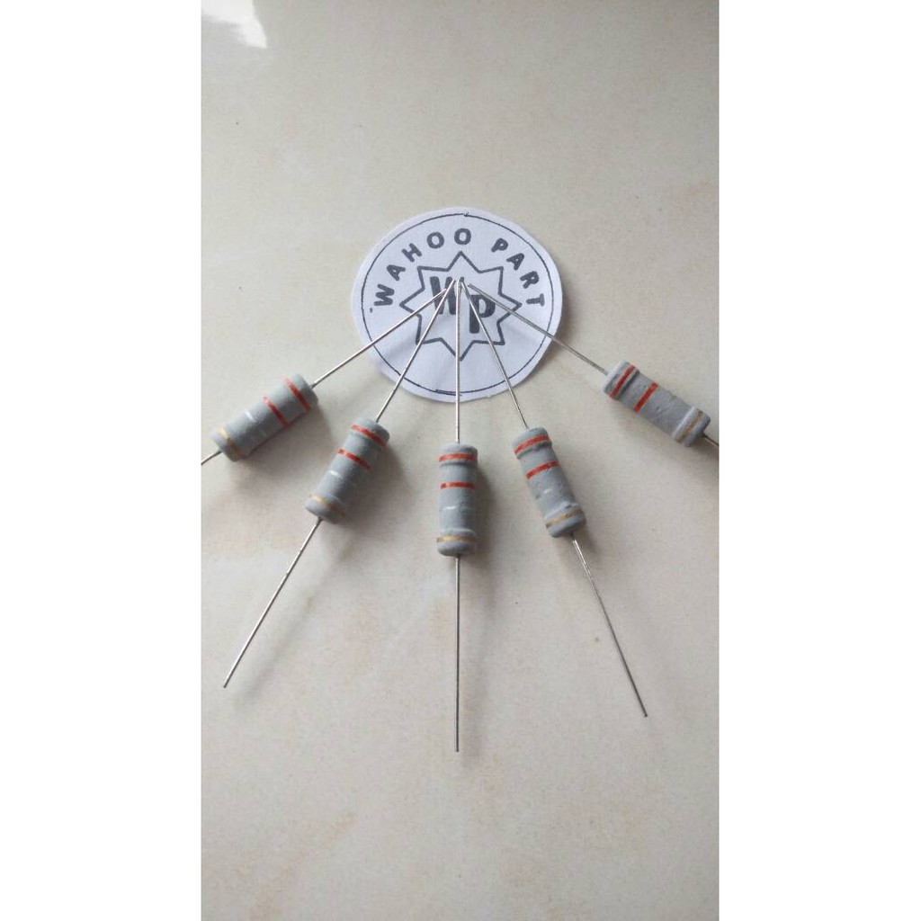 Jual resistor 0,33 ohm 2 watt harga (10 pcs ) | Shopee Indonesia