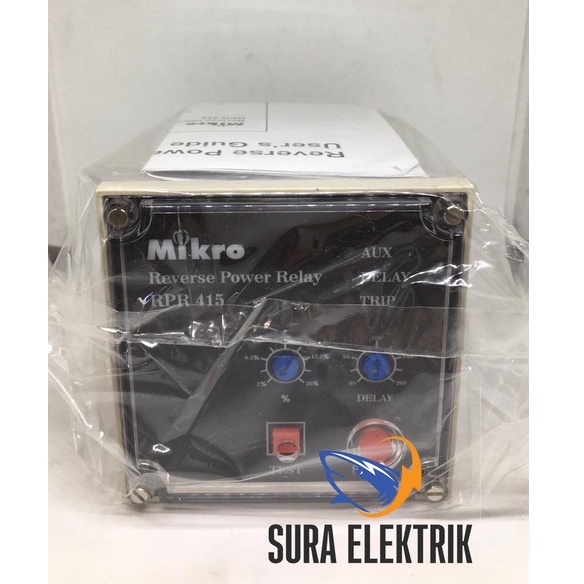 Jual Reverse Power Relay Auxiliary RPR 415 414VAC Mikro | Shopee Indonesia